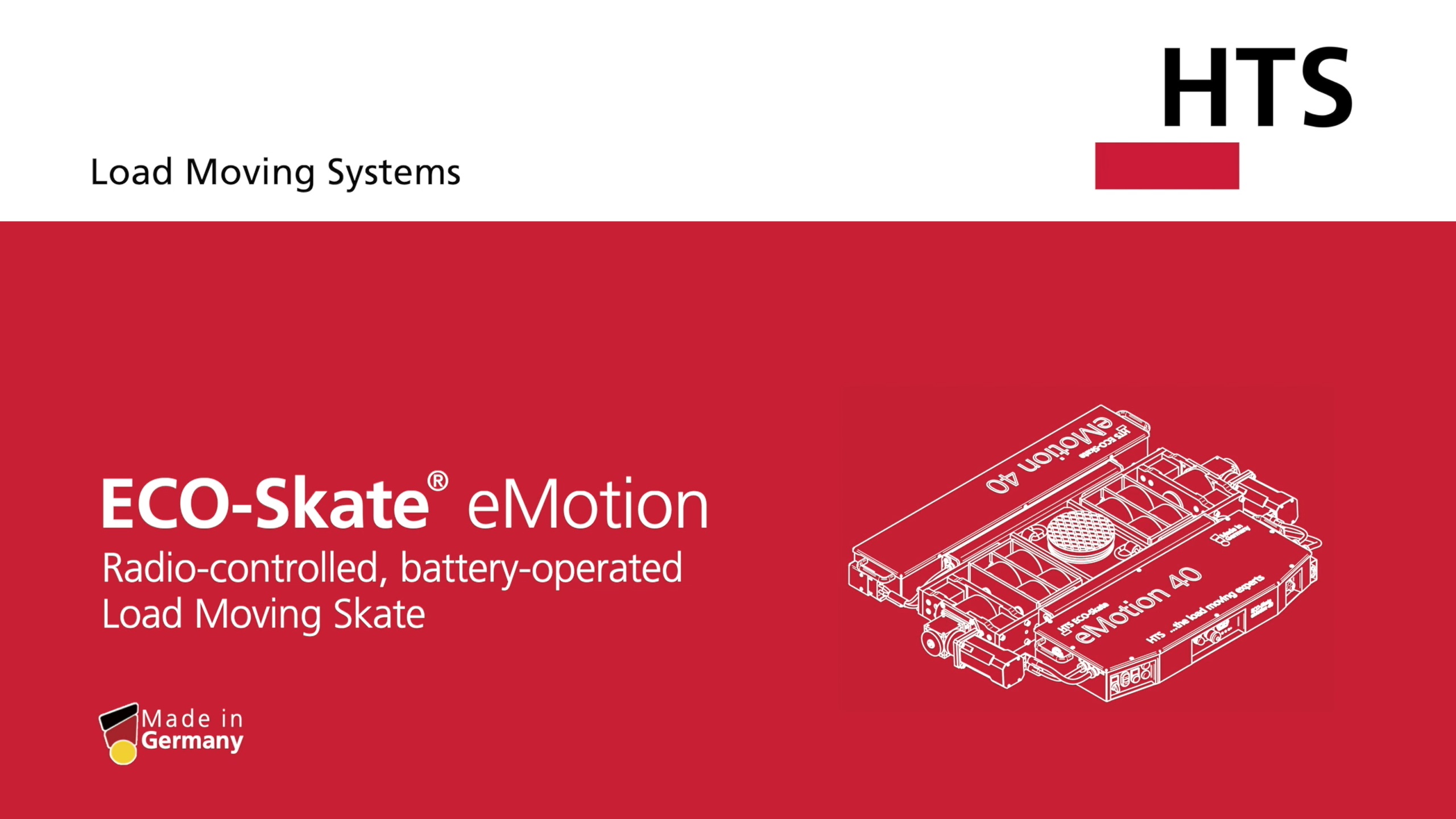 eMotion - HTS Direct, Hydraulic Jacks, Moving Skates and Mini Cranes