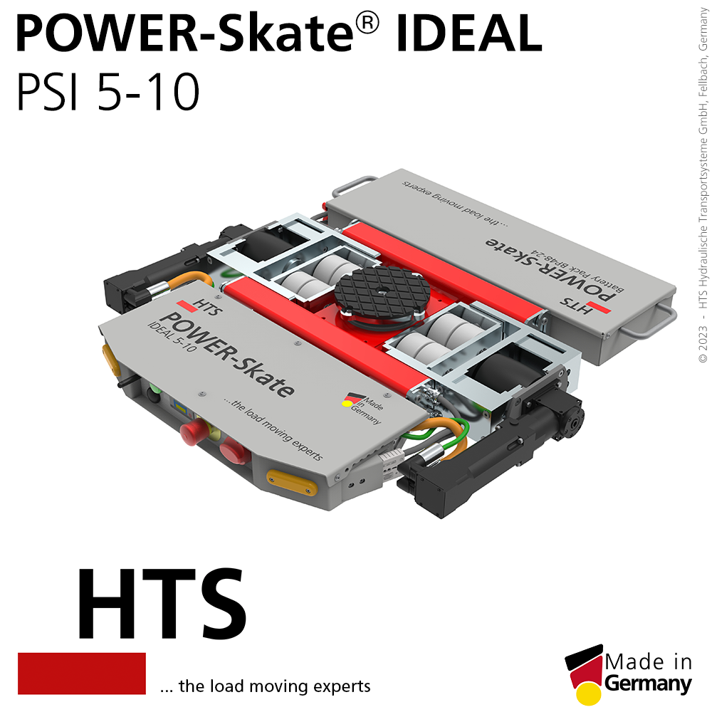 Battery Powered Skates & Load Moving Skates | HTS Direct